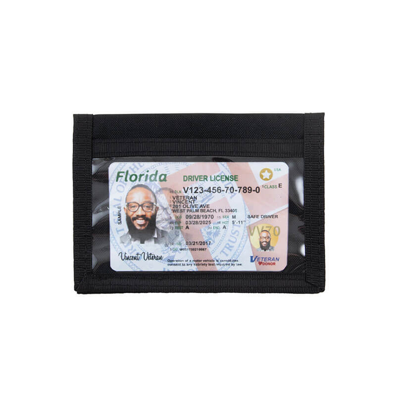 Double Sided ID Holder - Black – Mercury Tactical Gear