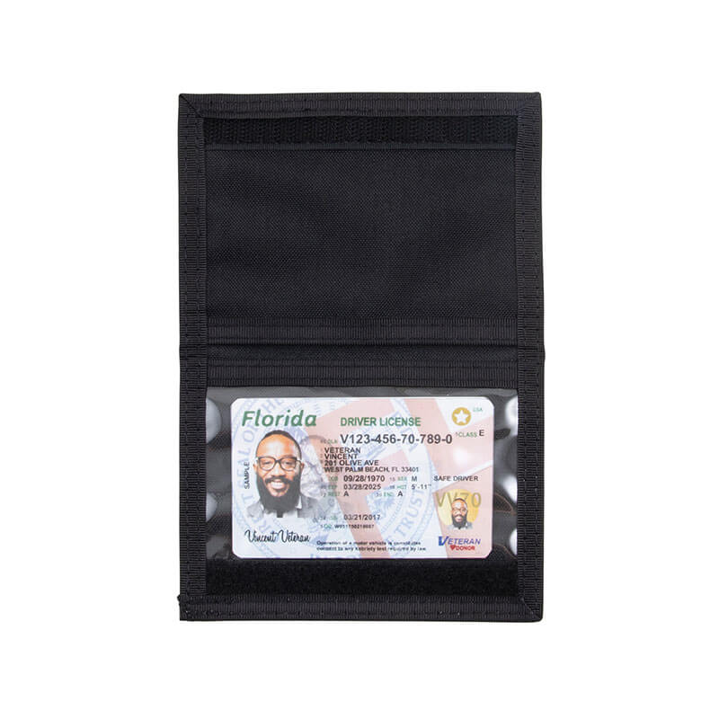 Double Sided ID Holder - Black – Mercury Tactical Gear
