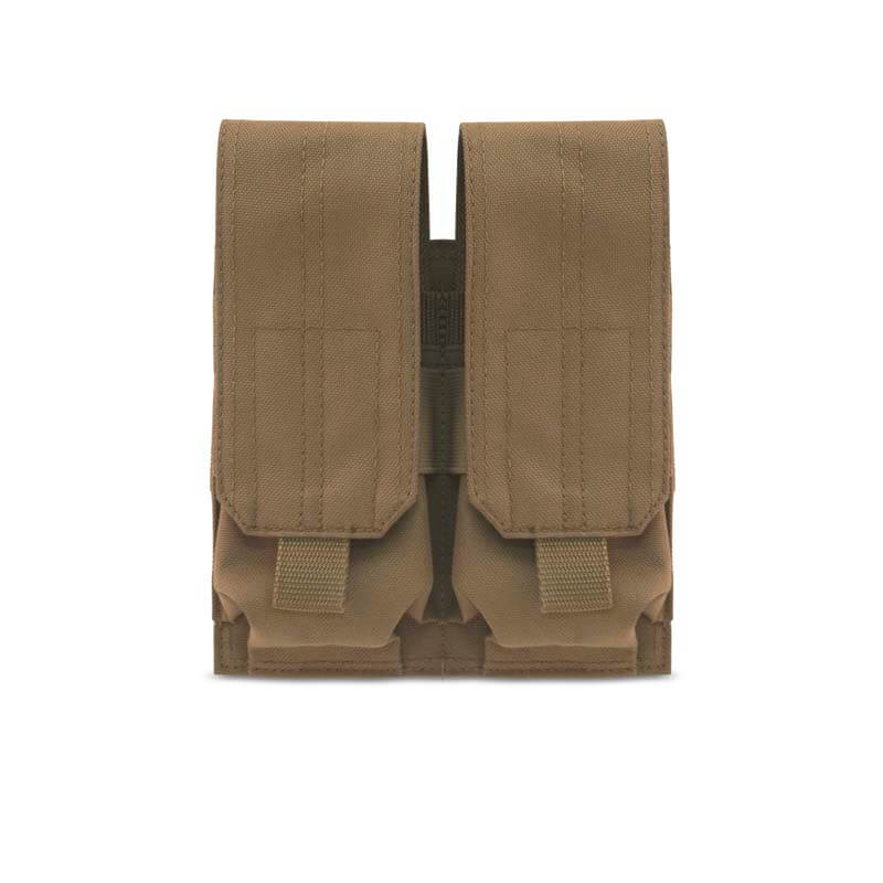 Double Stacked Mag Pouch - Coyote – Mercury Tactical Gear