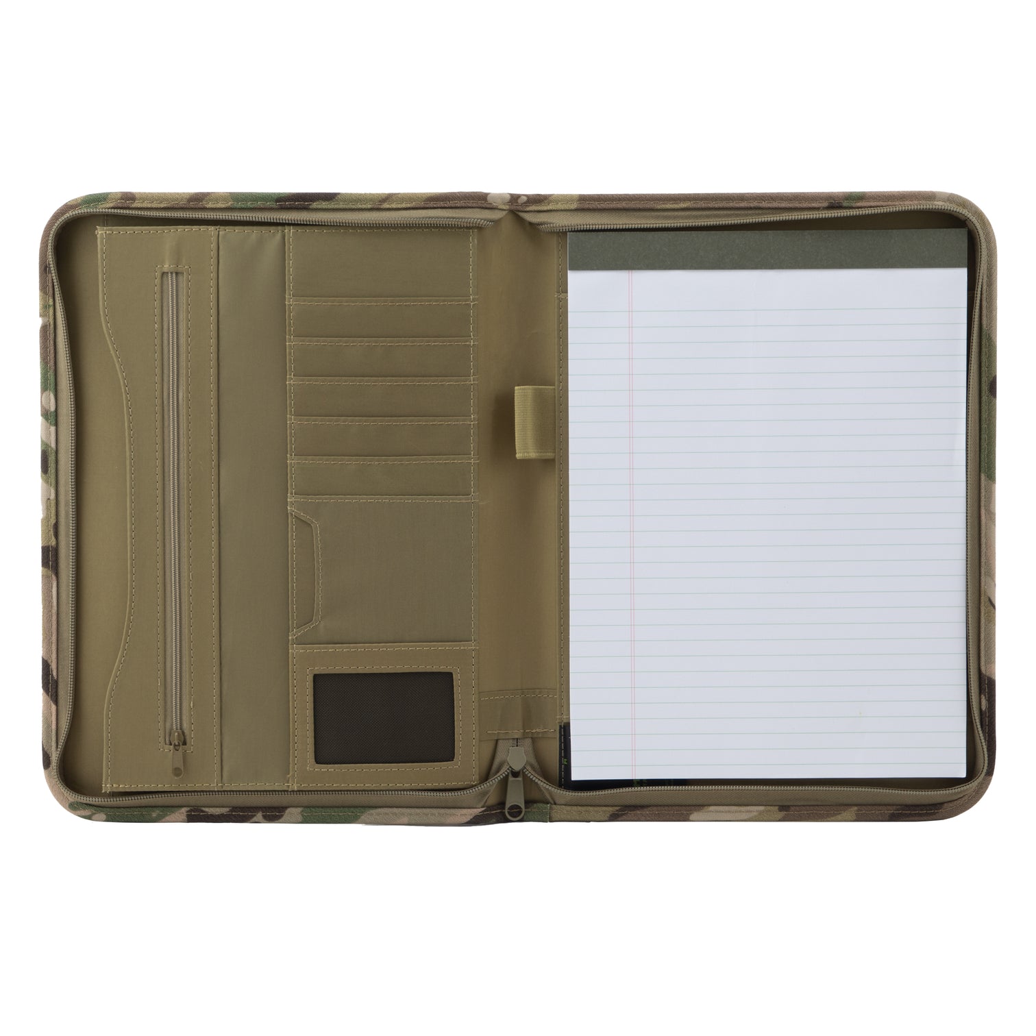 Zippered Padfolio - Multicam – Mercury Tactical Gear