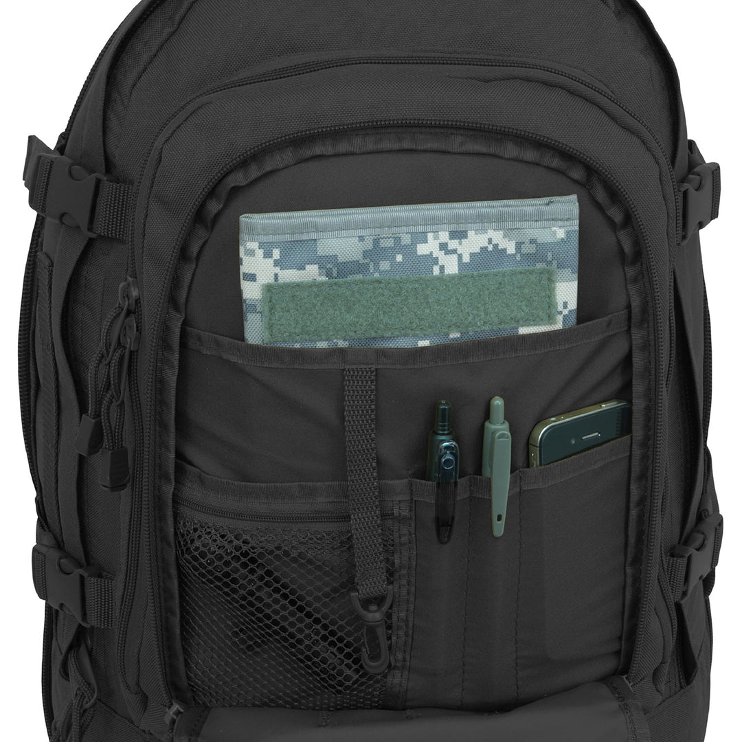 TAA Compliant - 3 Day Stretch Backpack - Black – Mercury Tactical Gear