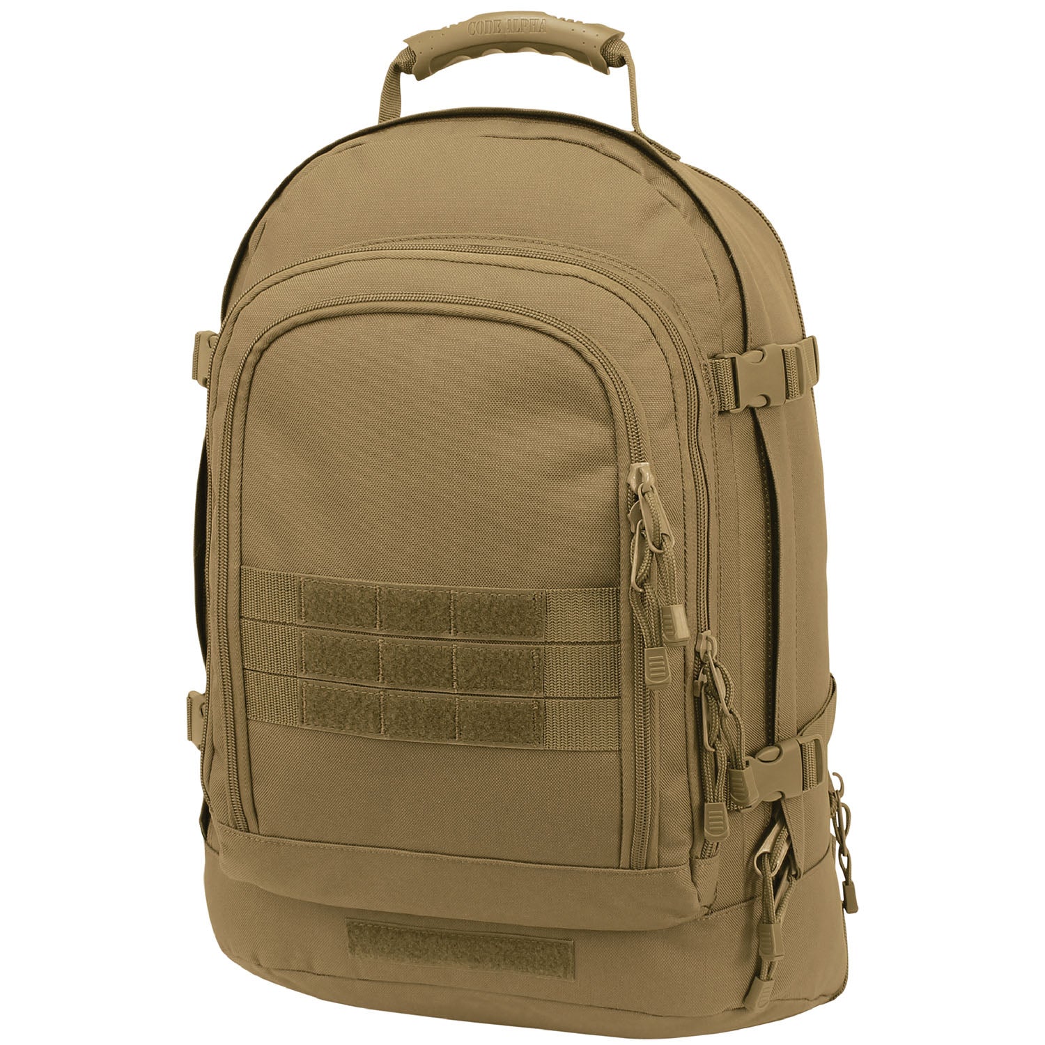 TAA Compliant - 3 Day Stretch Backpack - Coyote – Mercury Tactical Gear